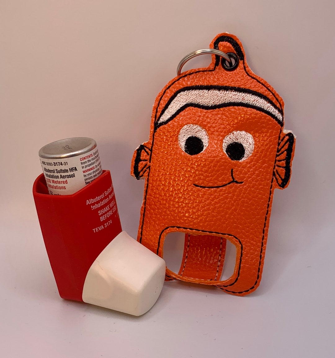 Inhaler Holder Keychain, Asthma Inhaler Holder, Inhaler Keychain ...
