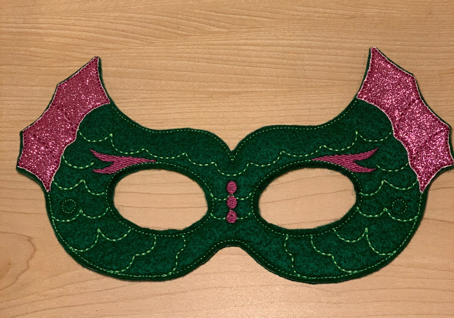 Costume Mask Mermaid Mask Child Mask Vinyl and Felt Mask | Etsy