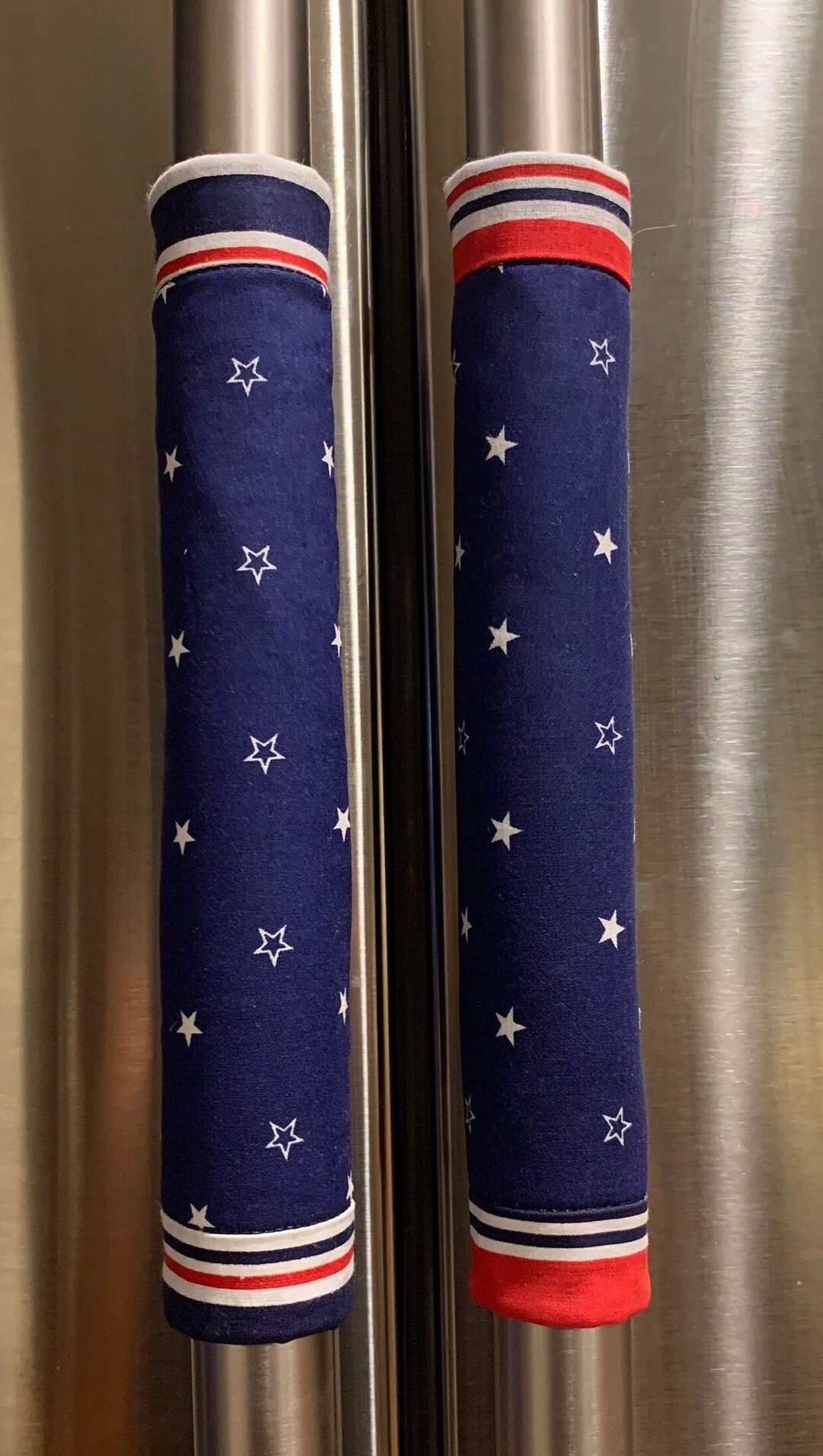 Refrigerator and Oven Fabric Handle Covers, Reversible Handle Covers ...