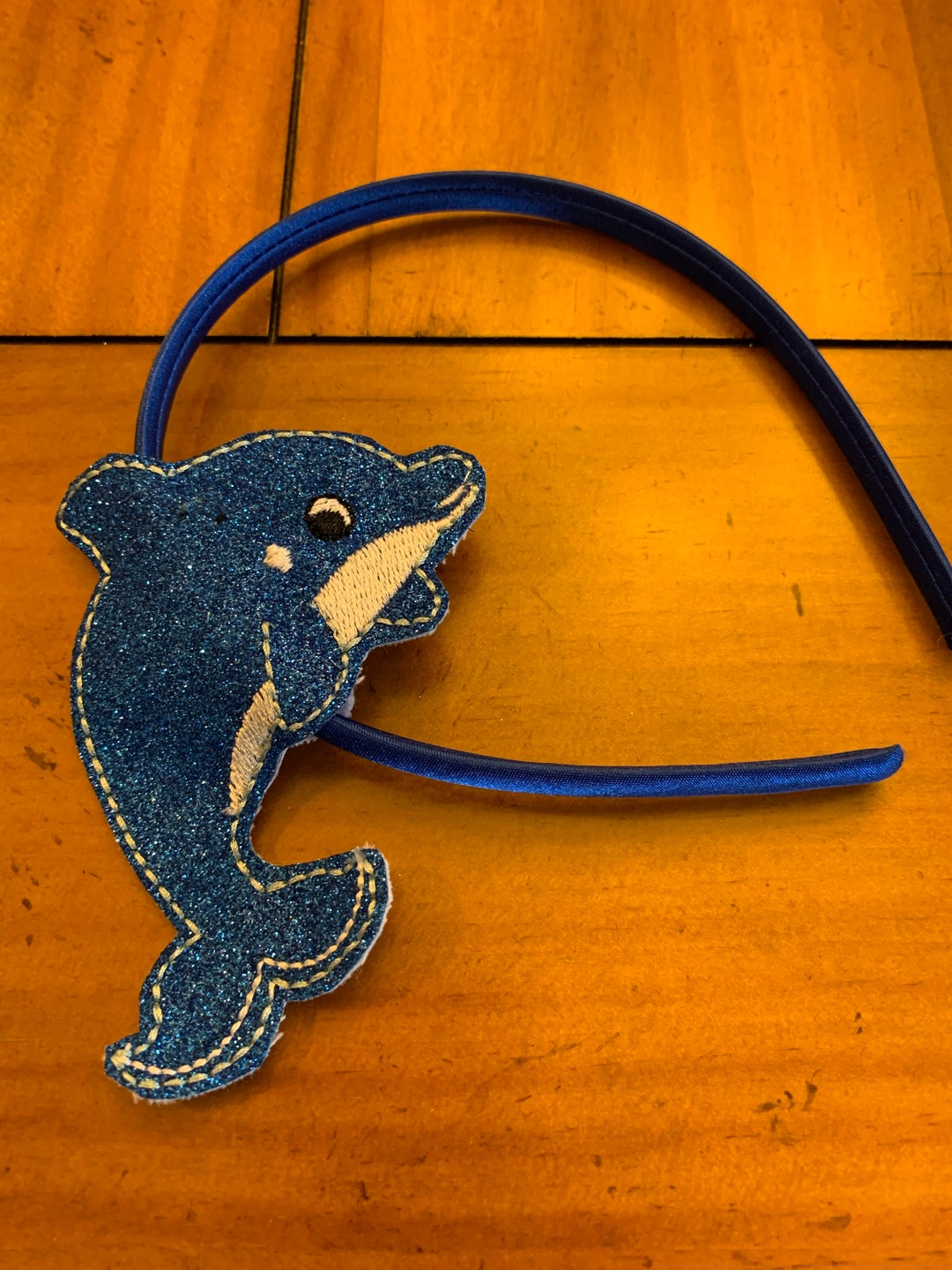 Glittery Dolphin Headband Slider Dolphin Hair Accessory - Etsy Australia