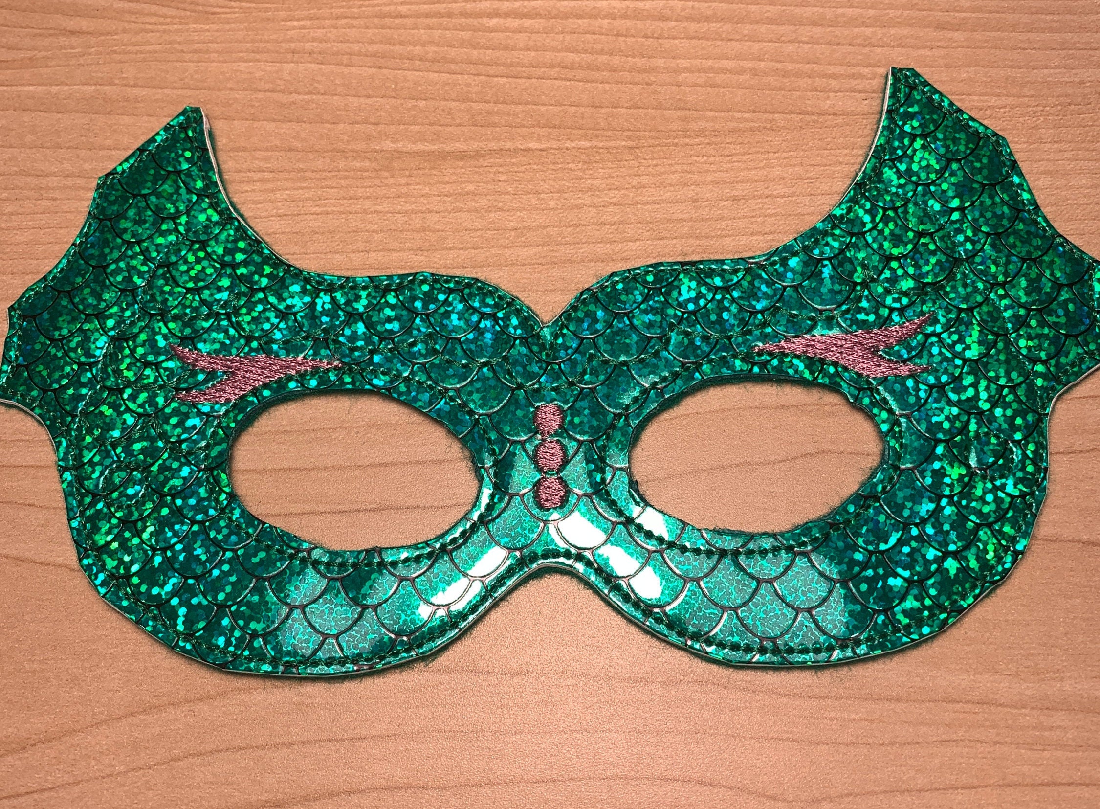 Costume Mask, Mermaid Mask, Child Mask, Vinyl and Felt Mask, Fantasy ...