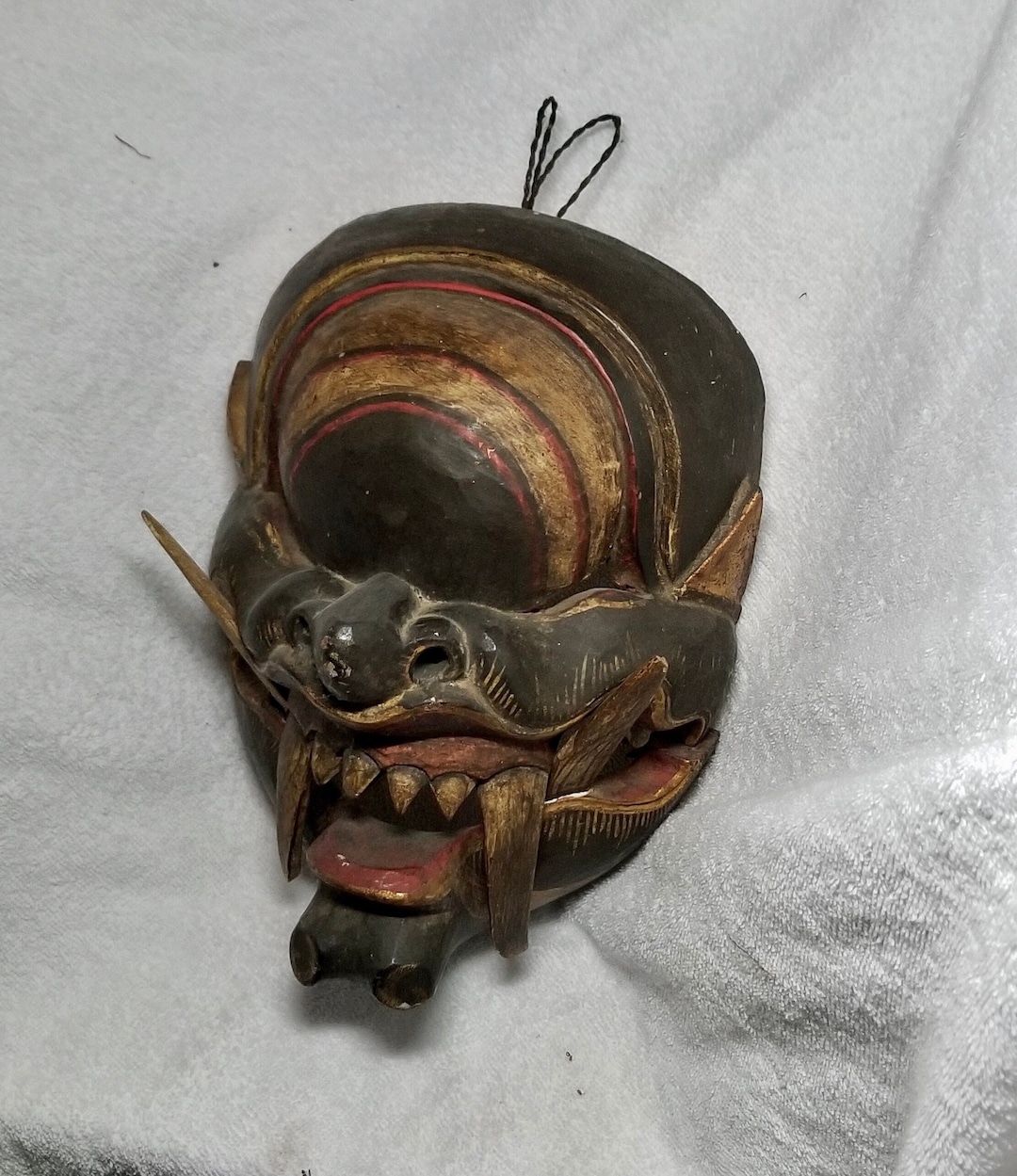 Cyclops Mask / Monster Mask / Oddity Display Antique / - Etsy