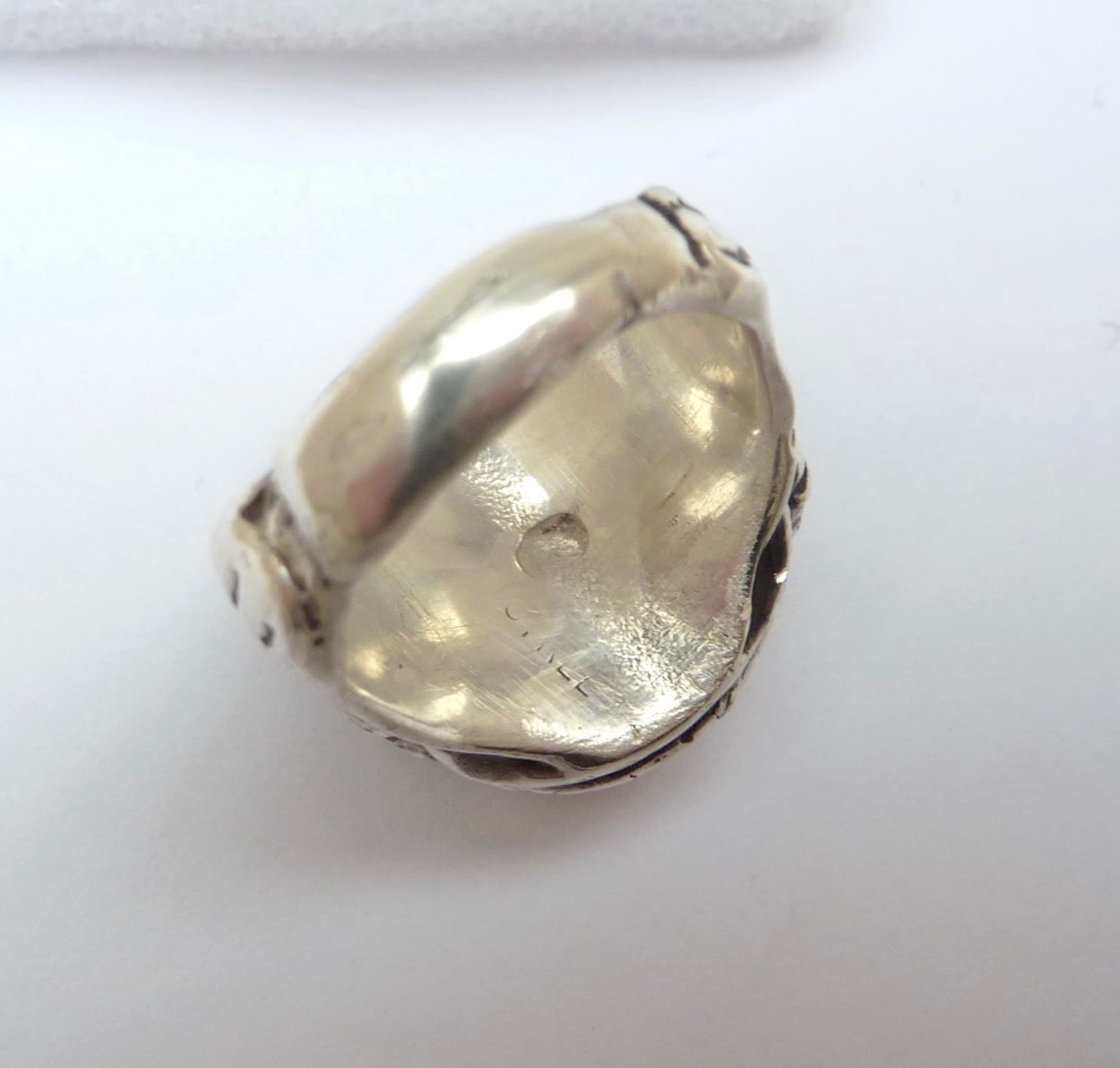 RARE Alex Streeter / Devil Heart Ring / New Angel Heart Ring / Vintage ...