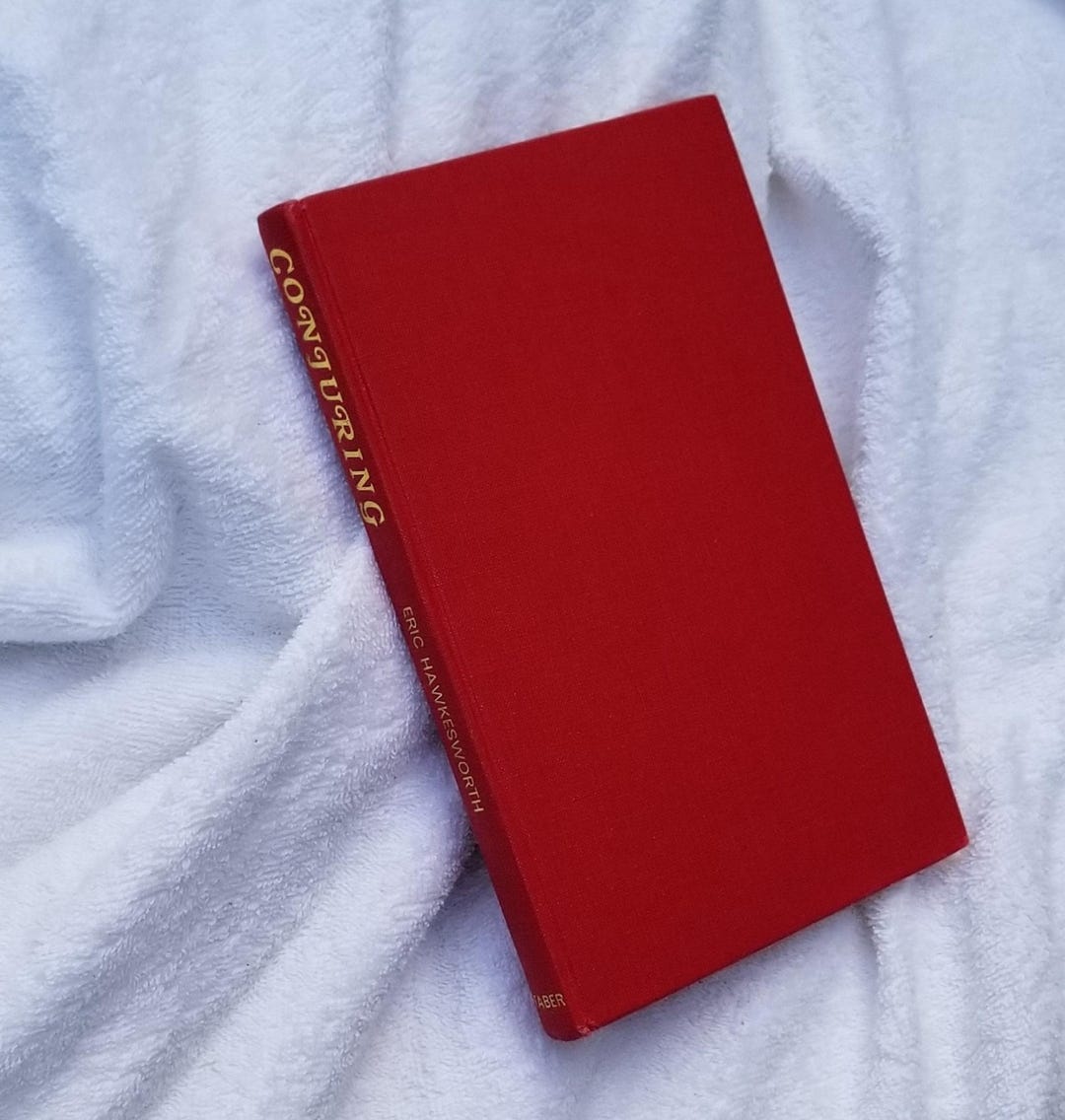 Great Red Book of Conjuring Magic / Magic Book of Spells / Conjuring ...