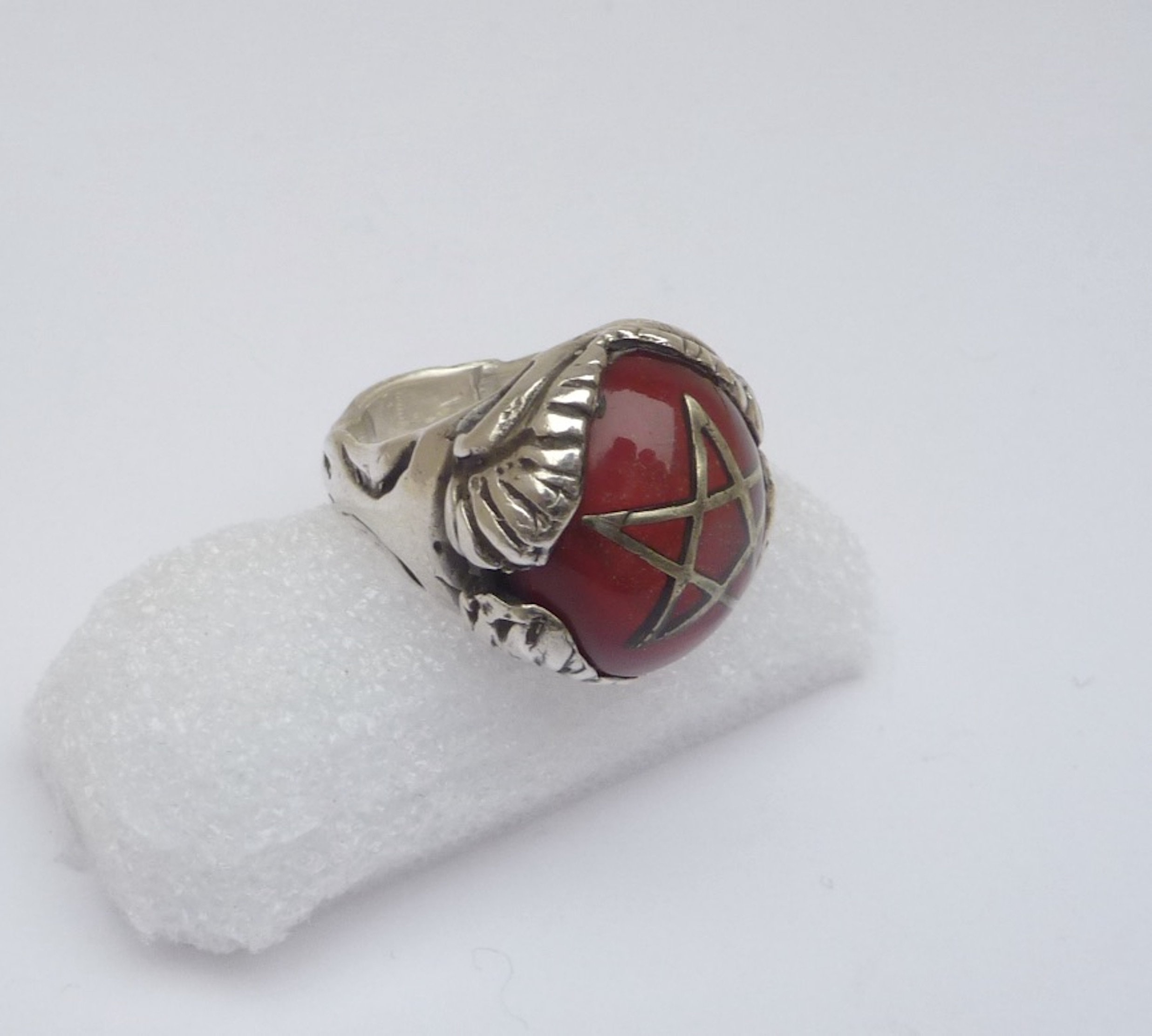 RARE Alex Streeter / Devil Heart Ring / New Angel Heart Ring / Vintage ...