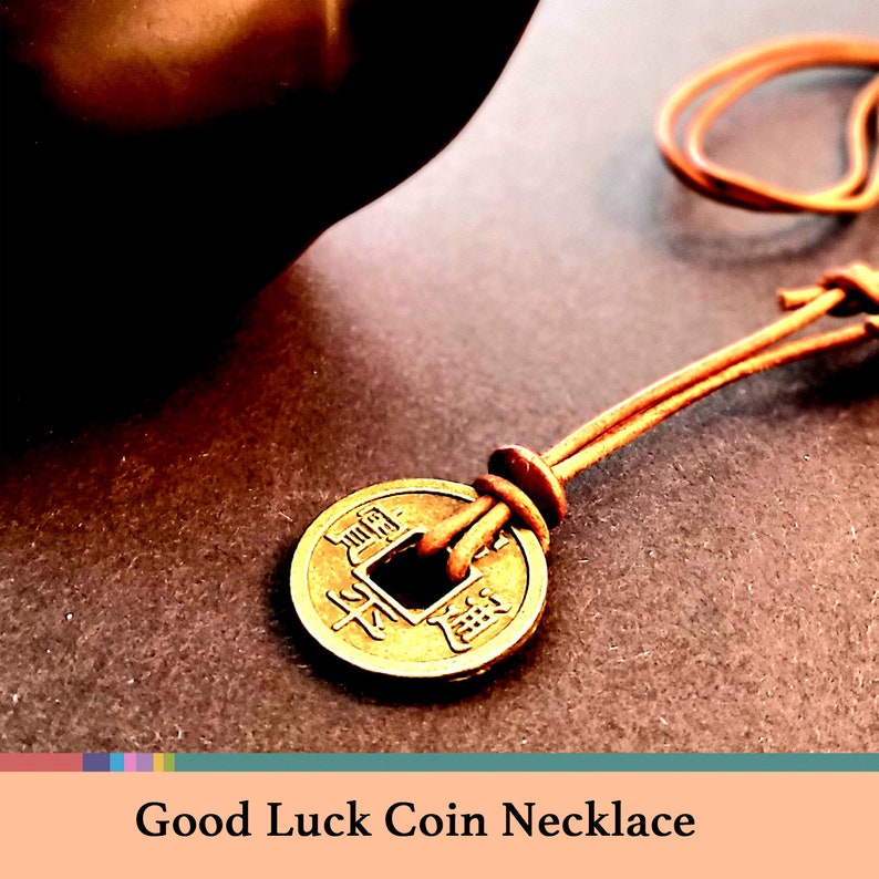 Ancient Korean Good Luck Wealth Meditation Coin Pendant - Etsy