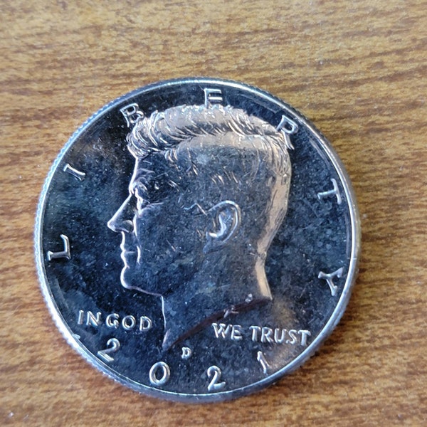 50 Cent Piece - Etsy