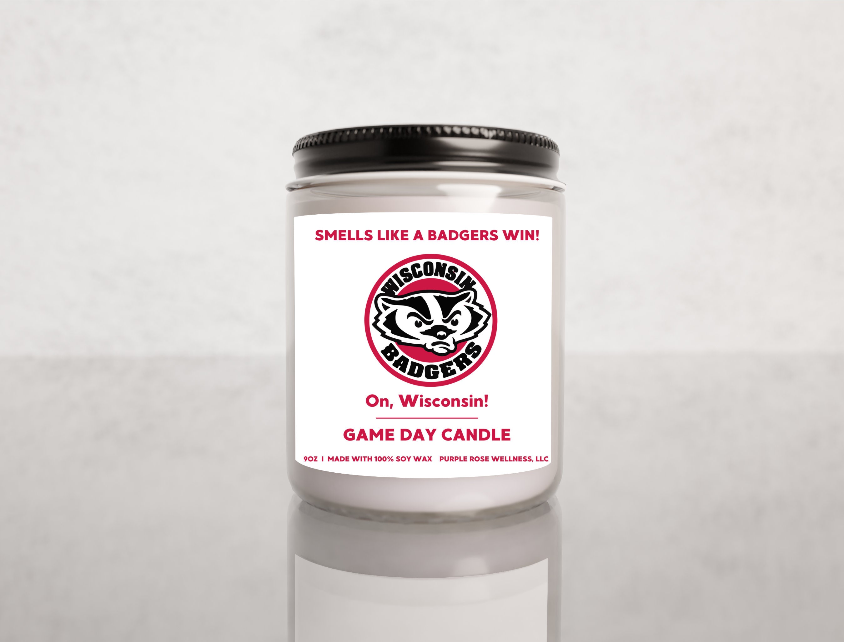Smells Like A Badgers Win Candle Unique Gift Idea Wisconsin Badgers ...