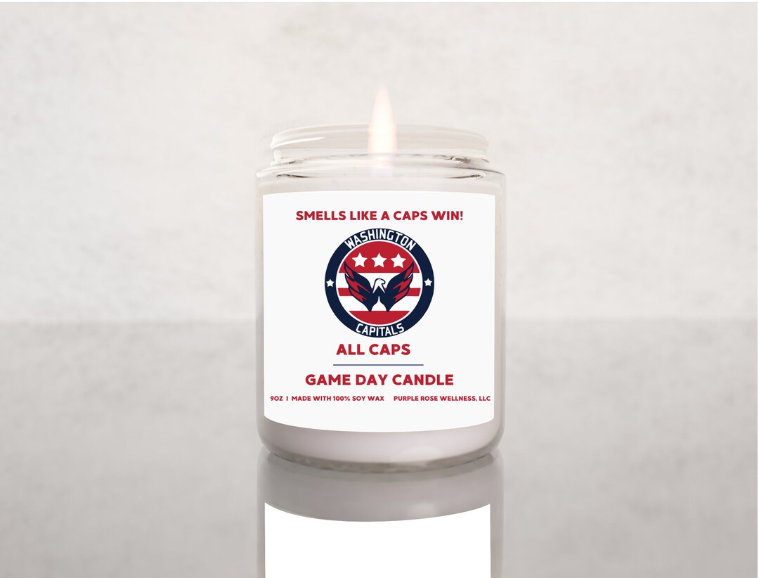 Smells Like A Capitals Win Candle | Unique Gift Idea | Washington ...