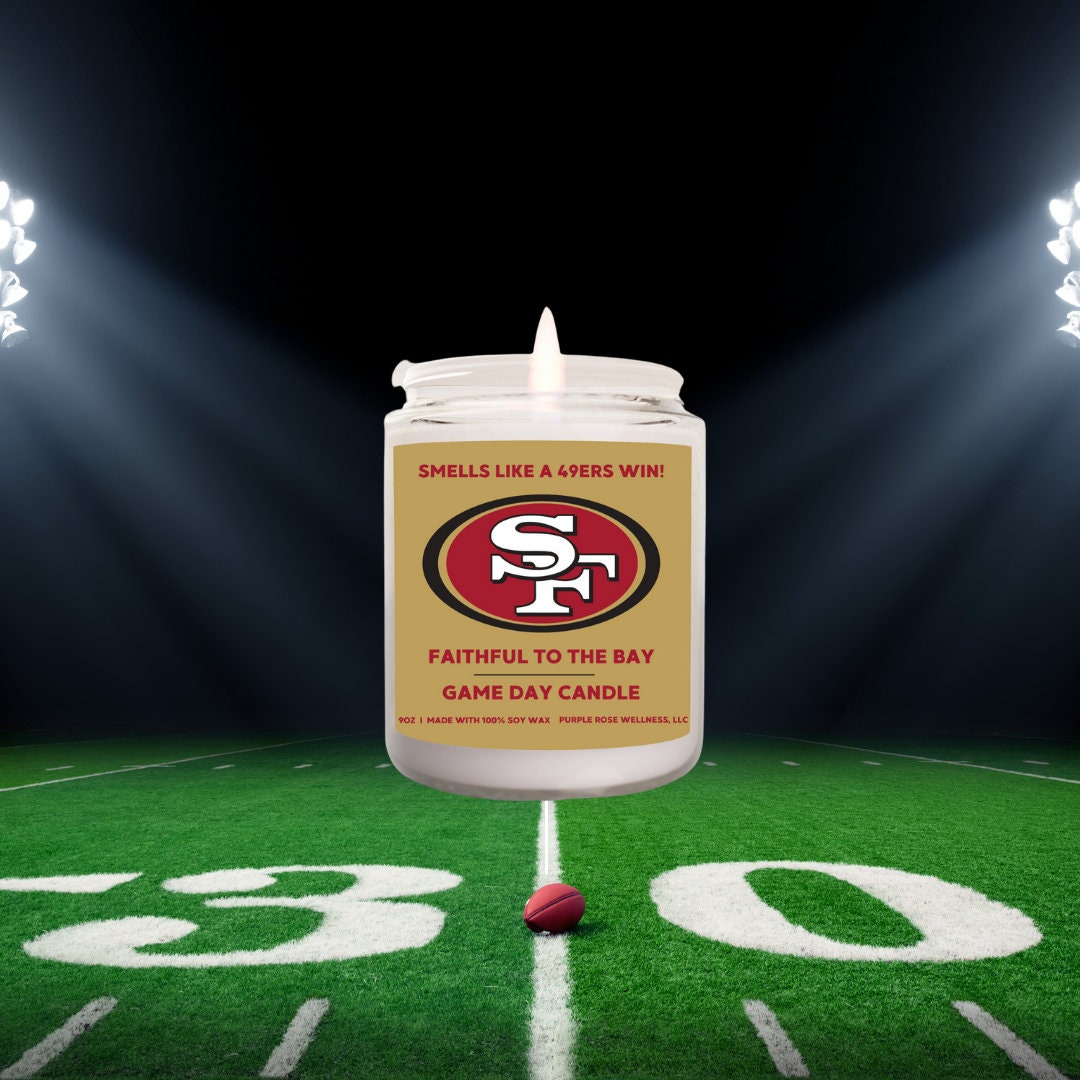 Smells Like A 49ERS Win Candle | Unique Gift Idea | SF 49ers Gift ...