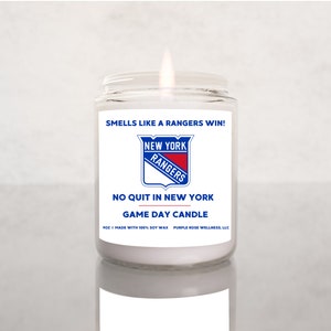 Smells Like A Rangers Win Candle | Unique Gift Idea | New York Rangers ...