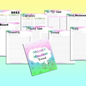 Money Manifestation Journal Abundance Prosperity Printable Law of ...