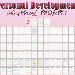 Personal Development Journal Personal Growth Life Planner Printable ...