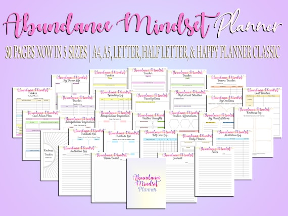 Paper & Party Supplies Manifestation Journal Intentions Planner ...