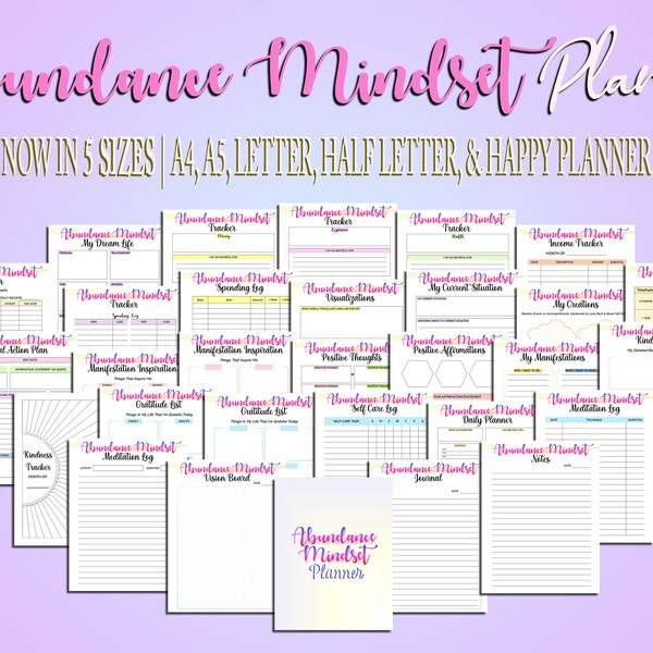 Printable Abundance - Etsy