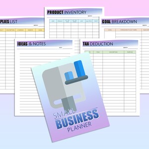 Small Business Planner Printable Etsy Shop Seller Organizer Freelance ...