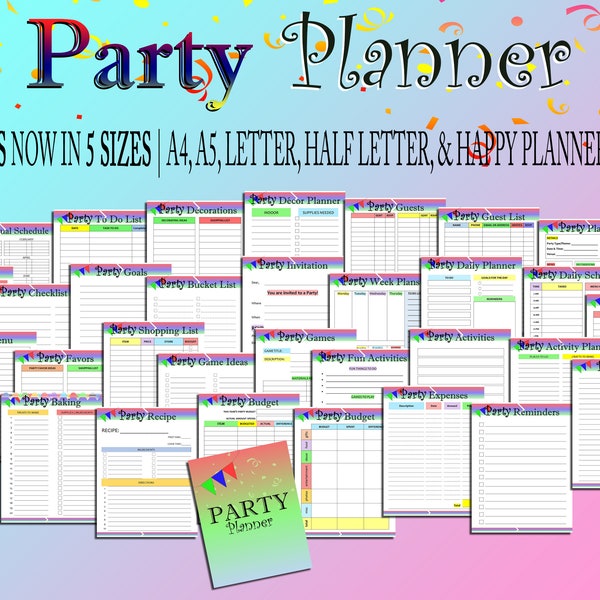Party Event Etsy