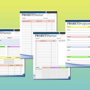 Productivity Planner Printable Daily Goal Tracker Digital Download ...