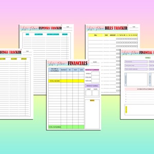 Ultimate Life Planner Self Care Journal Printable Digital Download Life ...
