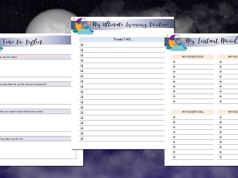 Dream Journal Dream Diary Printable Notebook Dreaming Interpretation ...