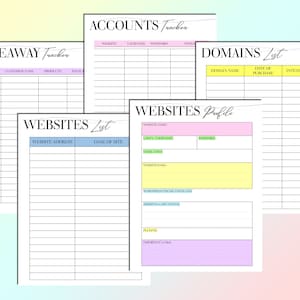 Direct Sales Planner MLM Printable Power Hour Small Business Digital ...