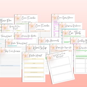 Wellness Journal Positivity Planner Happy Mindfulness Life Self Care ...