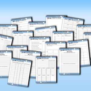 Home Management Planner UPDATED Printable Home Organizing Checklist ...