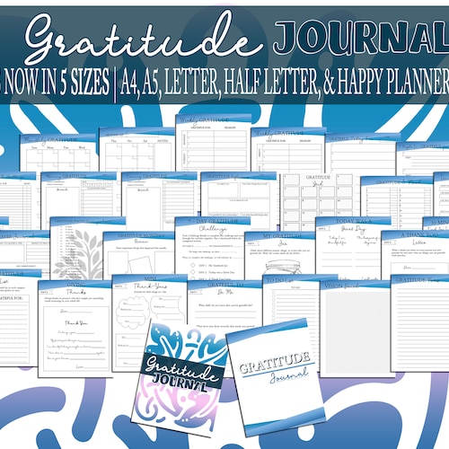 Gratitude Journal Printable - Etsy
