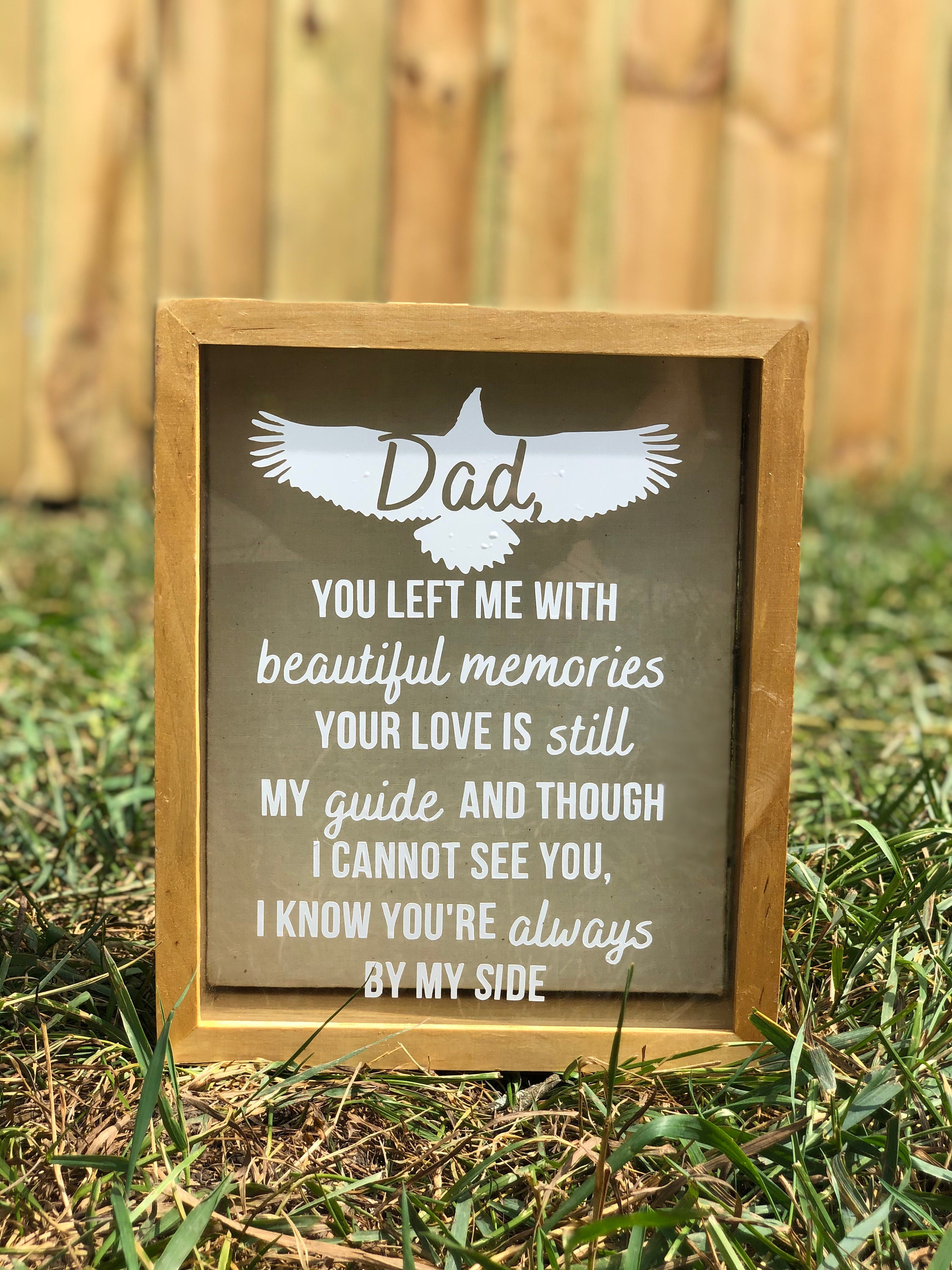 Dad Memorial Digital Download - JPG/PNG - Etsy