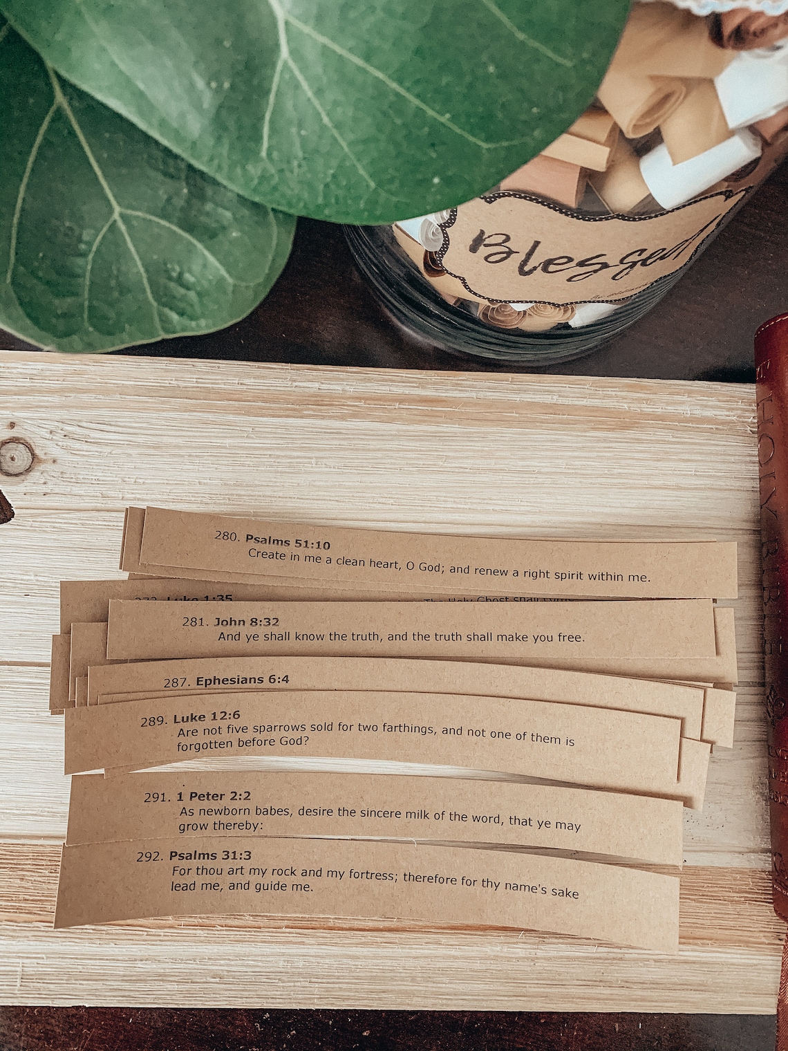 365 versets bibliques quotidiens - Etsy France