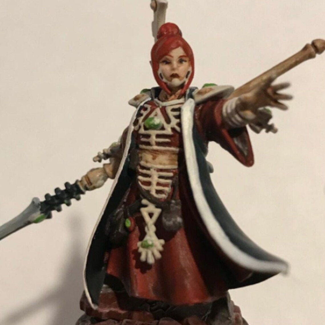 Warhammer 40000 Eldar Aeldari Female head Farseer Howling | Etsy