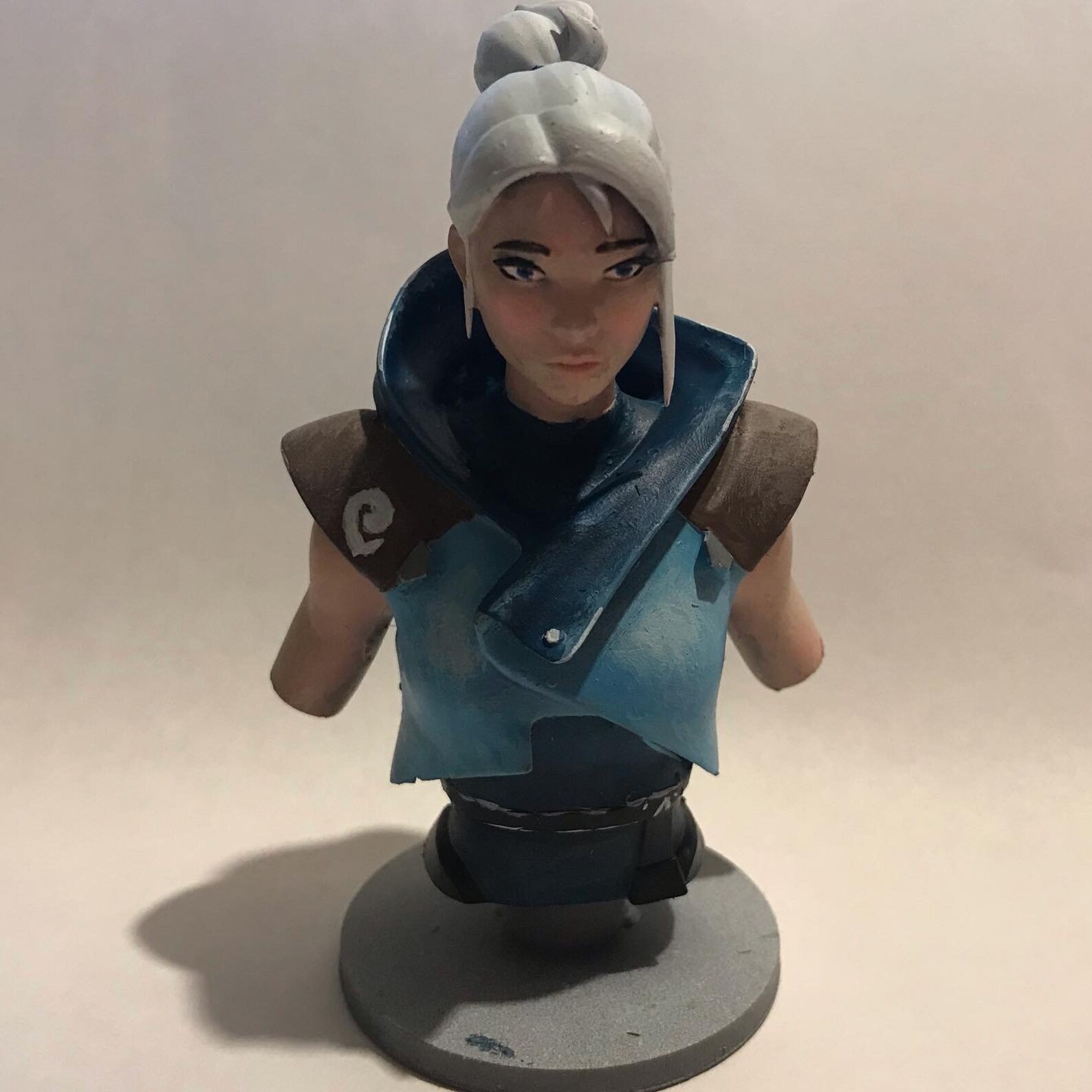 Valorant Jett Bust Figura 3d Impresión Etsy