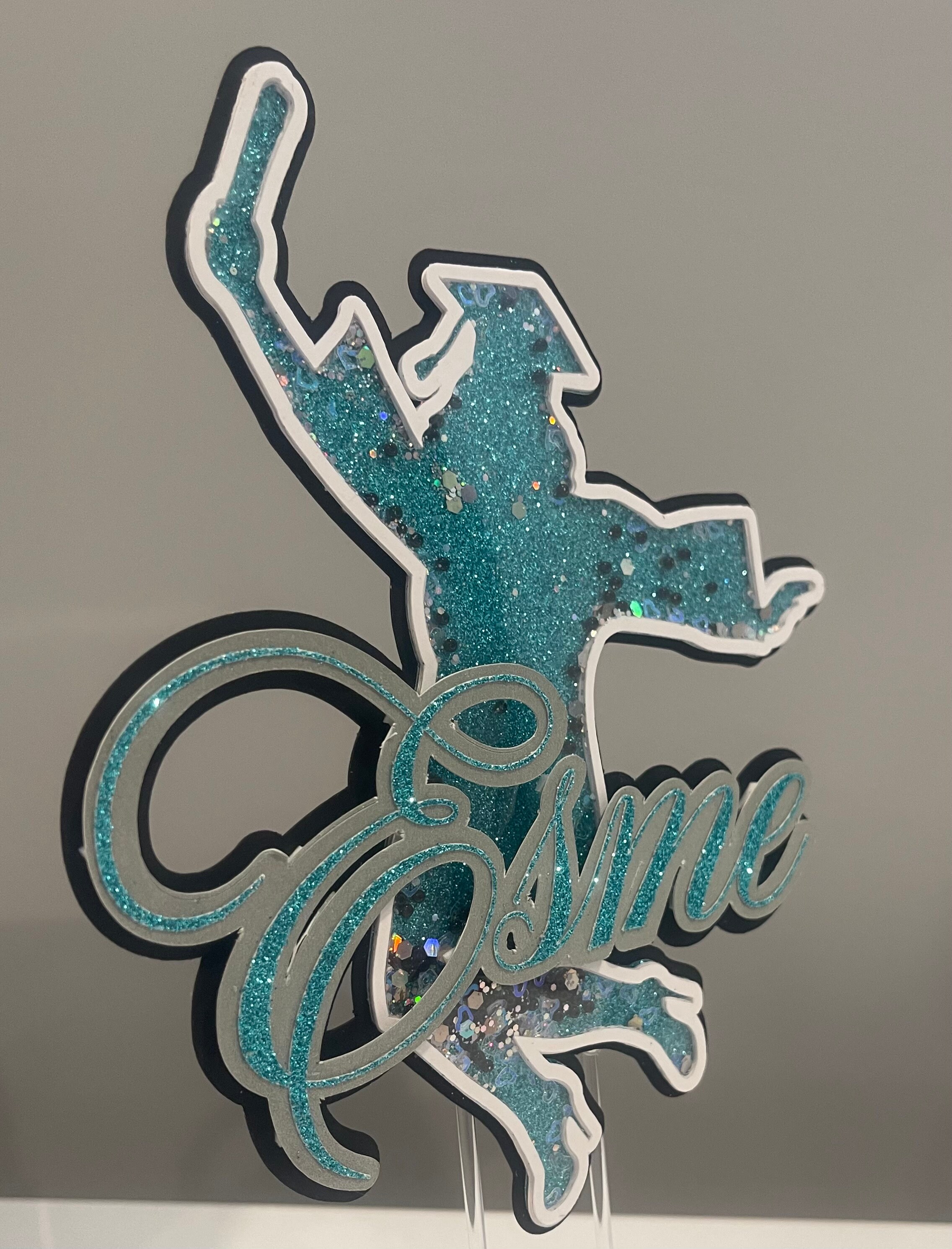 Graduation Shaker Cake Topper - Etsy