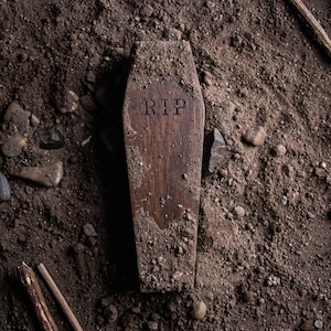 Coffin Pencil Box - Etsy