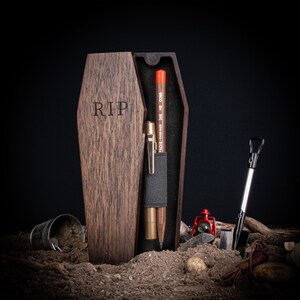 Coffin Pencil Box - Etsy
