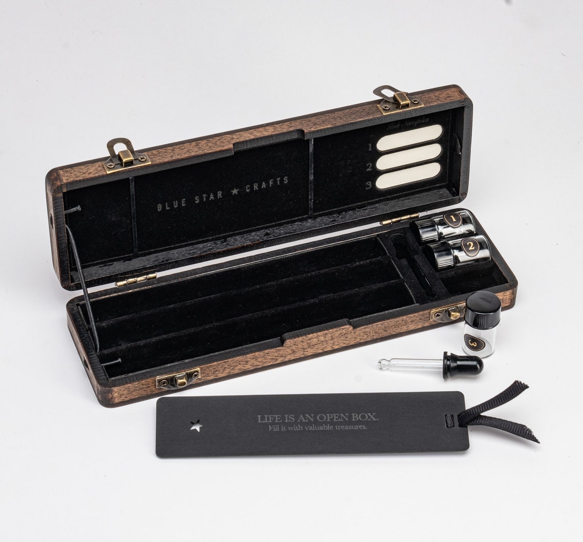 3 Pen & Sample Box - Etsy