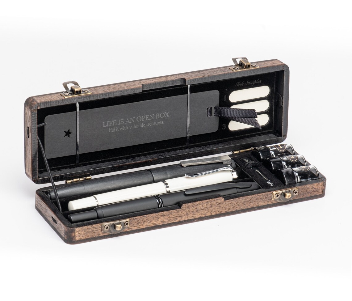 3 Pen & Sample Box - Etsy