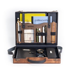 Writers Briefcase Slim - Etsy