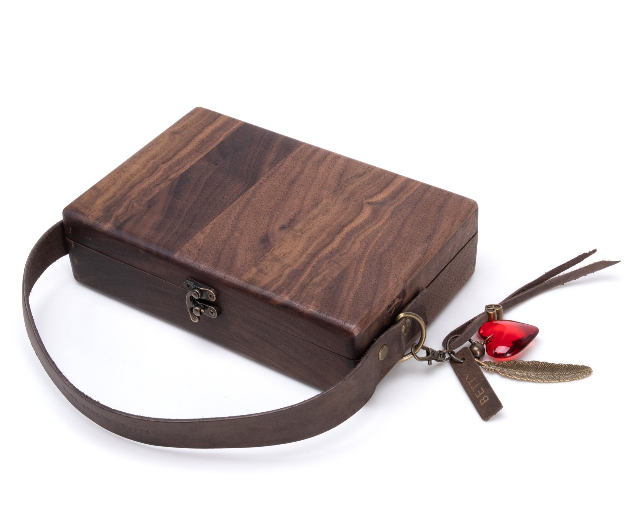 Wood Mini Handbag | Etsy