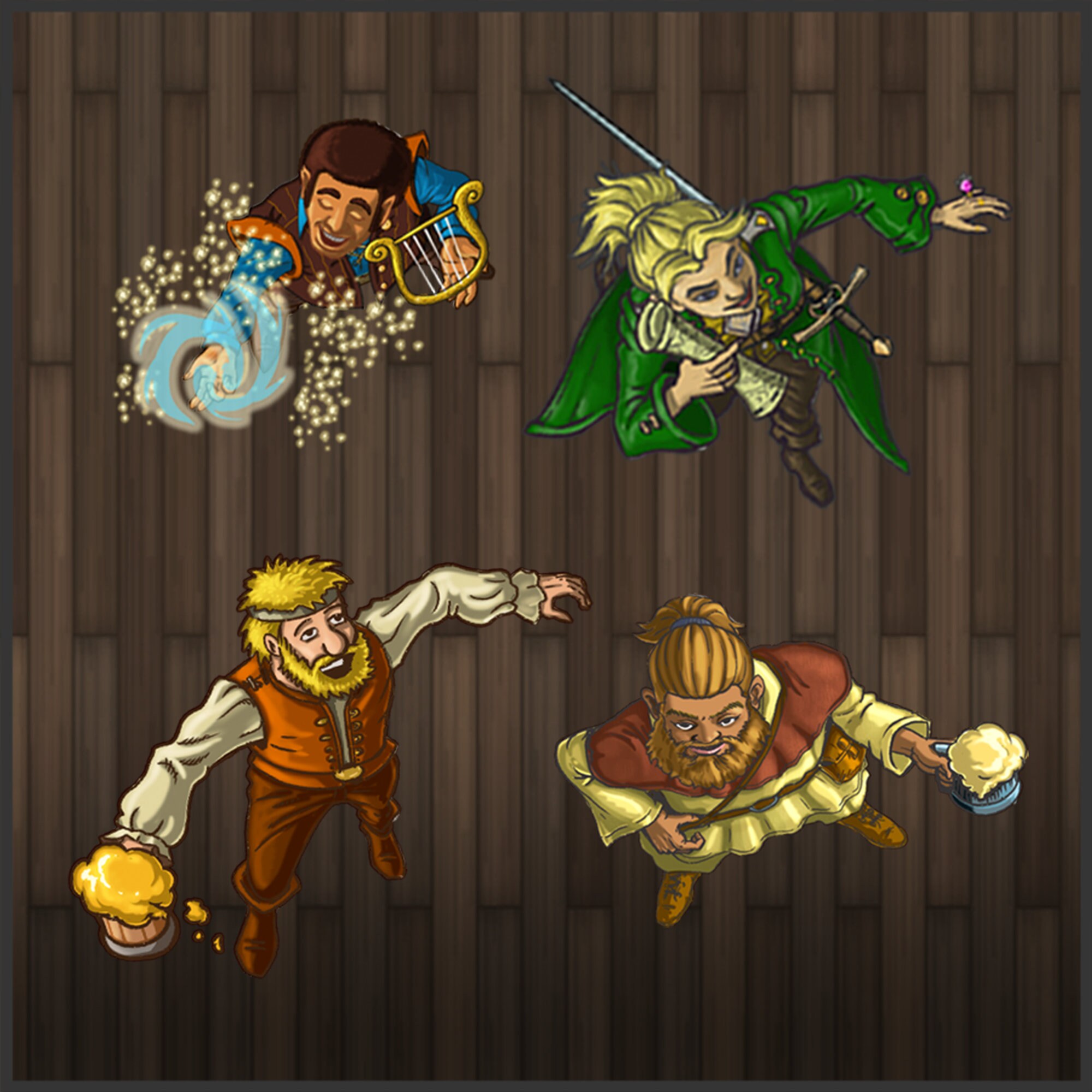 VTT Tavern Tokens for Fantasy Rpg's - Downloadable Digital Files - Top ...