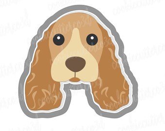 Cocker Spaniel Cookie Cutter - Etsy
