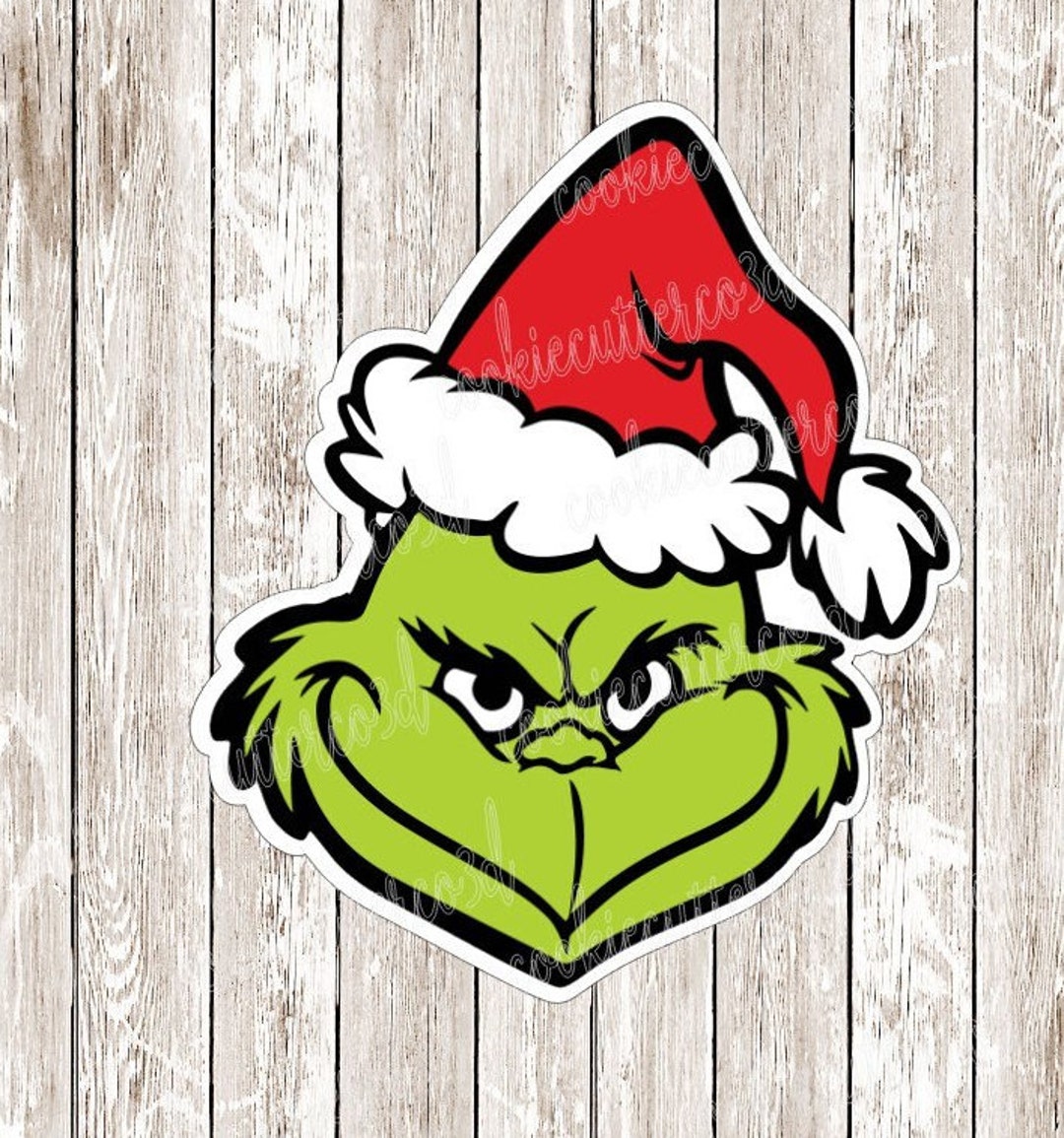 Christmas Grump movie Character-cookie Fondant/clay Cutter - Etsy