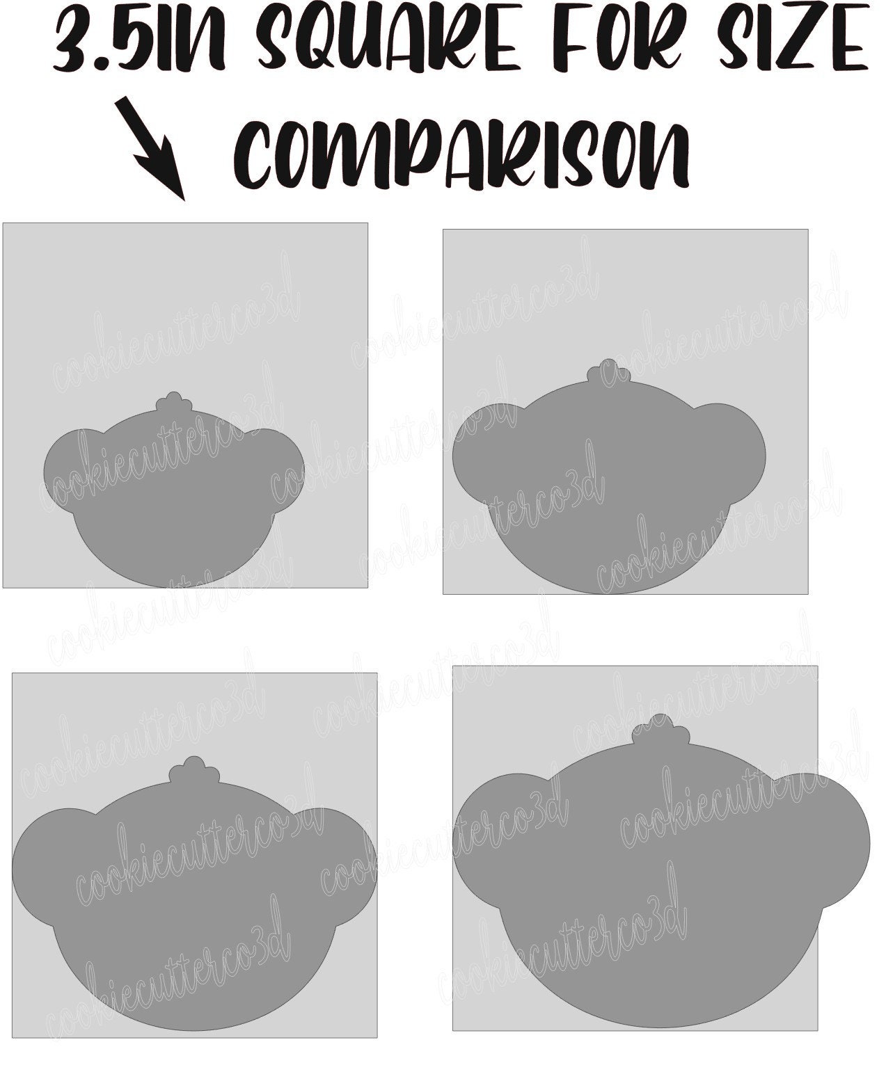 Monkey Head Wild Animal Cookie Cutter Fondant Cutter Clay - Etsy