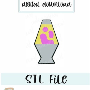 Lava Lamp Cookie Cutter-stl File-digital Download - Etsy