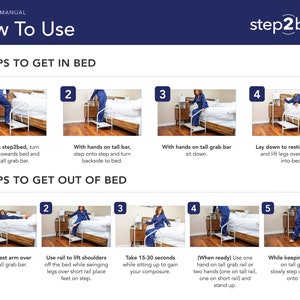 The Step2bed is the Ideal Bedside Safety Step and the Safest Way to Get ...