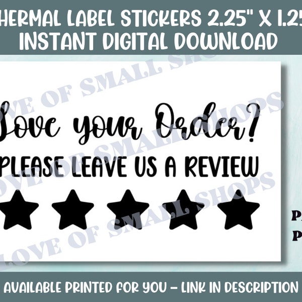 Funny Leave a Review Stickers - Etsy