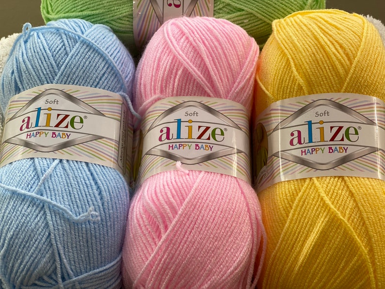 Alize Happy Baby 100 Grams, Happy Baby Yarn in the Purchase of 100 or ...