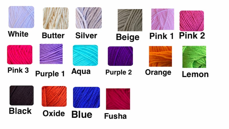 Rio yarn yarn for knitting rio ball of 100 grams embroidery | Etsy