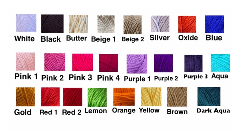 Rio Yarn Yarn for Knitting, Rio Ball of 100 Grams, Embroidery Thread in ...