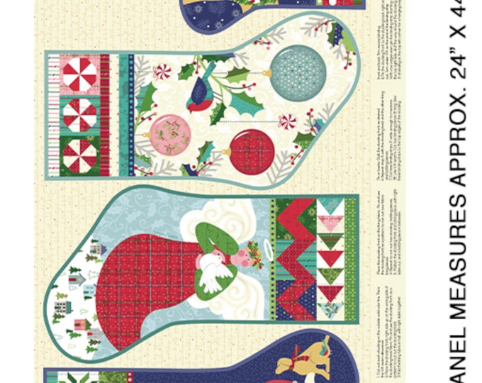 Better Not Pout Christmas Stocking Panel, by Halvorsen, Nancy, # 10169B ...